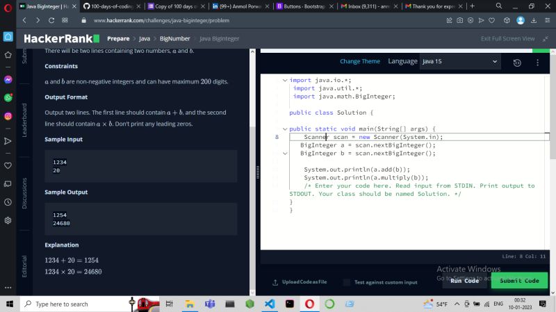 Anmol Porwal on LinkedIn: #100daysofcodechallenge #coding #vitbhopal Anmol Porwal on LinkedIn: #100daysofcodechallenge #coding #vitbhopal