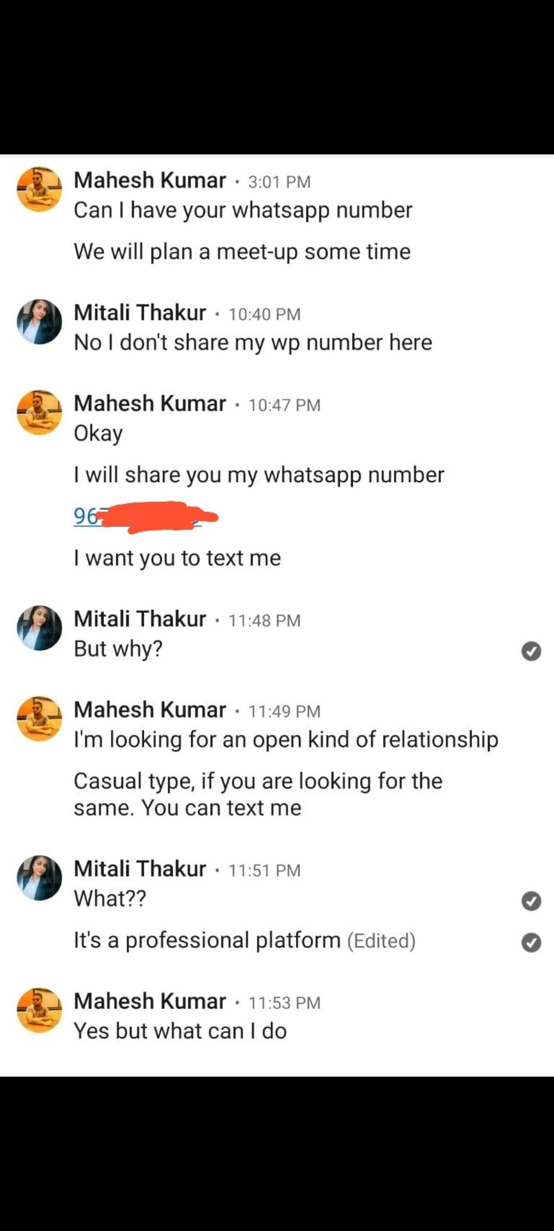 Mitali Thakur on LinkedIn: This is not appreciated or welcome This is ... Mitali Thakur on LinkedIn: This is not appreciated or welcome This is ...