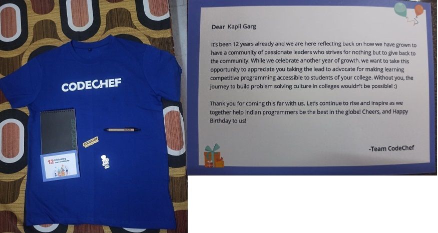 Kapil Garg on LinkedIn: #codechef #codechefchapters #thankyou #team # ... Kapil Garg on LinkedIn: #codechef #codechefchapters #thankyou #team # ...