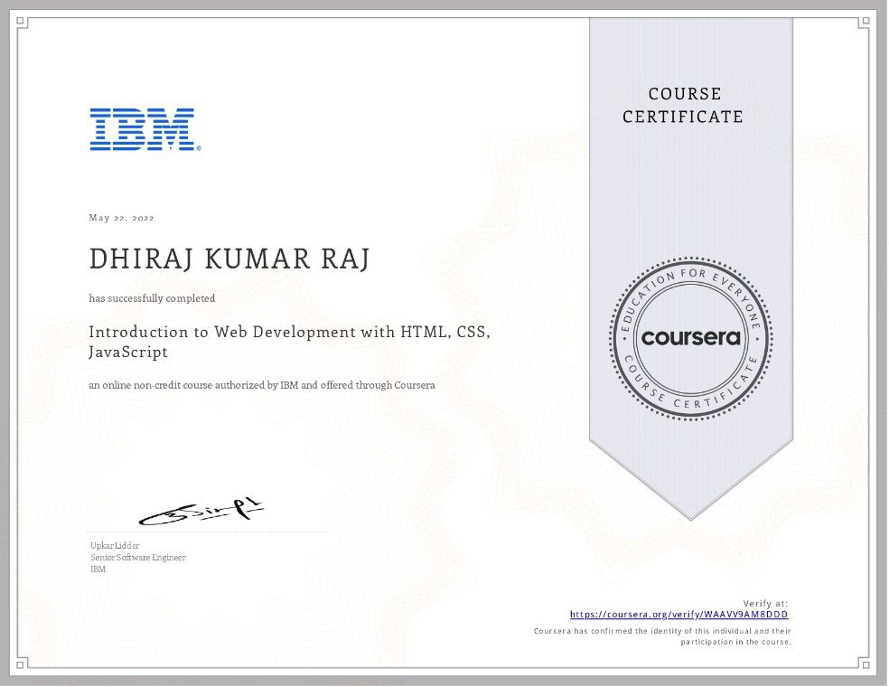 Dhiraj Kumar Raj on LinkedIn: #webdevelopment__with Dhiraj Kumar Raj on LinkedIn: #webdevelopment__with