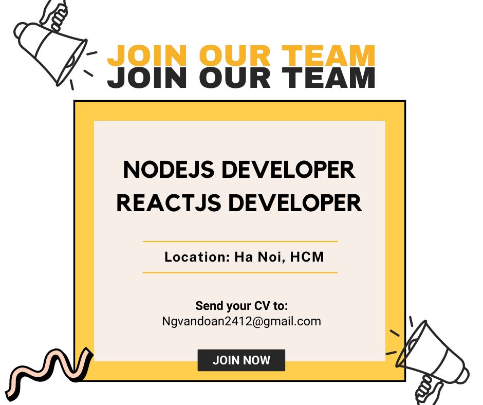 Đoan Nguyễn on LinkedIn: #nodejs #reactjs #itjob #nodejs #reactjs # ... Đoan Nguyễn on LinkedIn: #nodejs #reactjs #itjob #nodejs #reactjs # ...