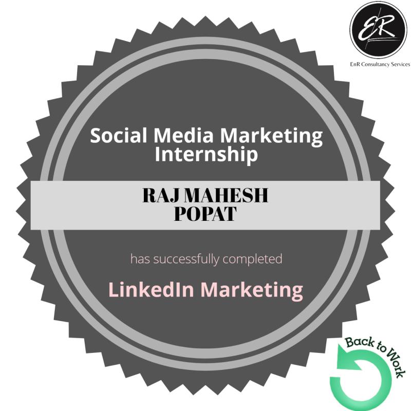 Raj Popat on LinkedIn: #socialmediamarketing #internship #marketing # ... Raj Popat on LinkedIn: #socialmediamarketing #internship #marketing # ...