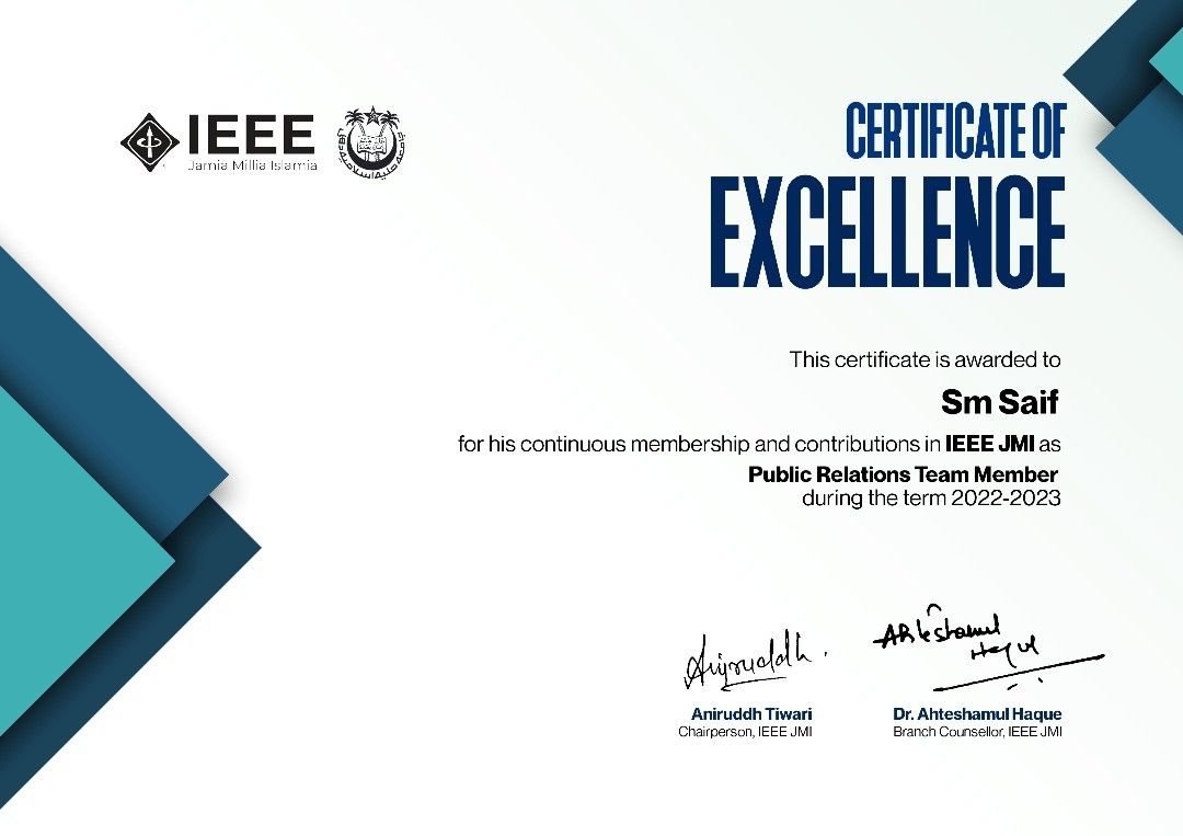 Syed Mohd Saif on LinkedIn: Syed Mohd Saif on LinkedIn: