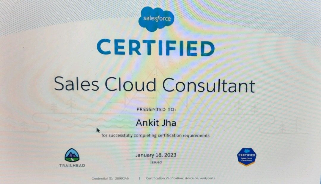 Ankit Jha on LinkedIn: I’m happy to share that I’ve obtained a new ... Ankit Jha on LinkedIn: I’m happy to share that I’ve obtained a new ...