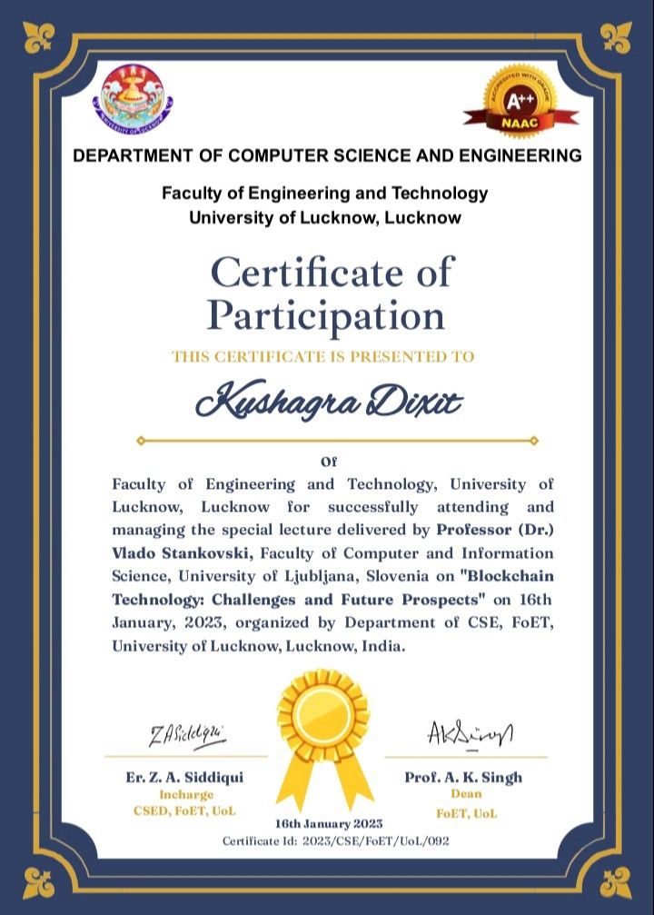Kushagra Dixit posted on LinkedIn Kushagra Dixit posted on LinkedIn