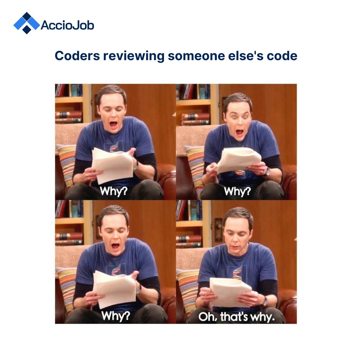 AccioJob on LinkedIn: #acciojob #payafterfirstsalary #codinglife #developer AccioJob on LinkedIn: #acciojob #payafterfirstsalary #codinglife #developer