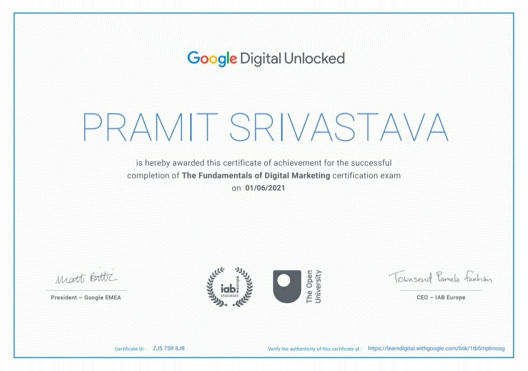 Pramit Srivastava on LinkedIn: 😎 Pramit Srivastava on LinkedIn: 😎