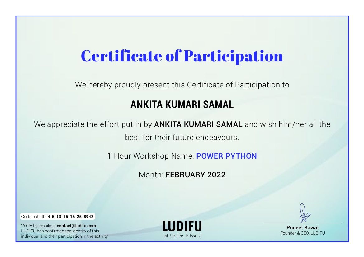 #python #machinelearning #programming | Ankita Kumari Samal #python #machinelearning #programming | Ankita Kumari Samal