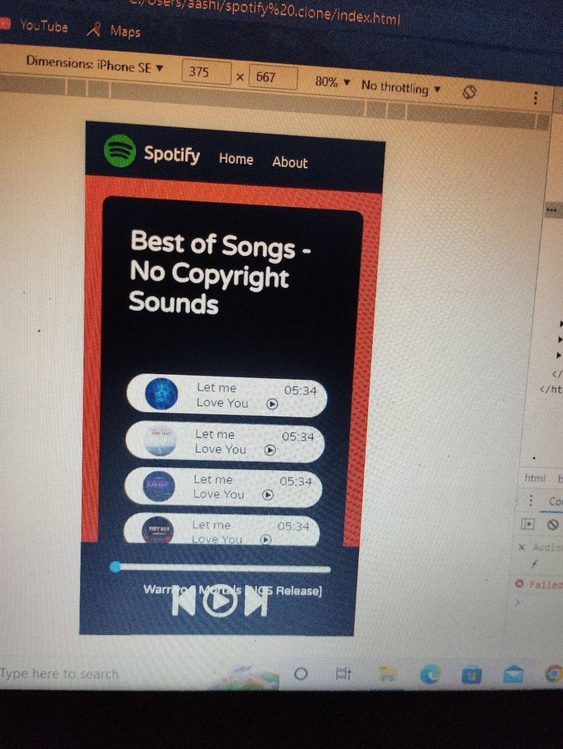 Aashish Jha on LinkedIn: #spotify #html #css #js #developer #fresher # ... Aashish Jha on LinkedIn: #spotify #html #css #js #developer #fresher # ...