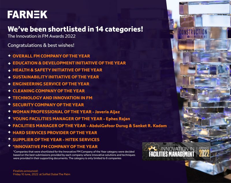 Farnek Services LLC on LinkedIn: #farnek #facilitiesmanagement #cbnme # ... Farnek Services LLC on LinkedIn: #farnek #facilitiesmanagement #cbnme # ...