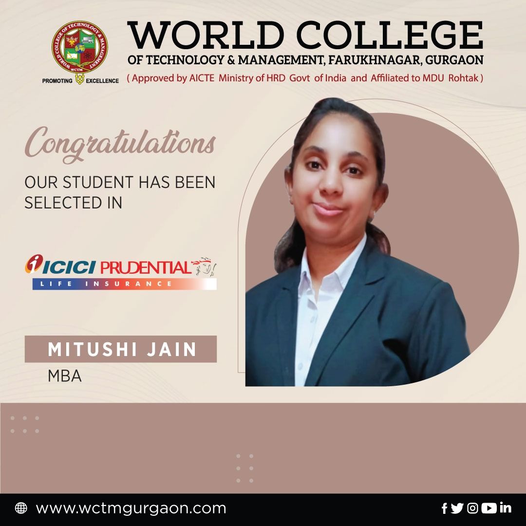 WCTM Gurgaon on LinkedIn: #wctm #wctmgurgaon #campusplacement # ... WCTM Gurgaon on LinkedIn: #wctm #wctmgurgaon #campusplacement # ...