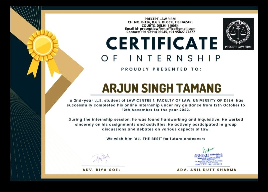 Arjun Singh Tamang on LinkedIn: Dear Connections I am pleased to share ... Arjun Singh Tamang on LinkedIn: Dear Connections I am pleased to share ...