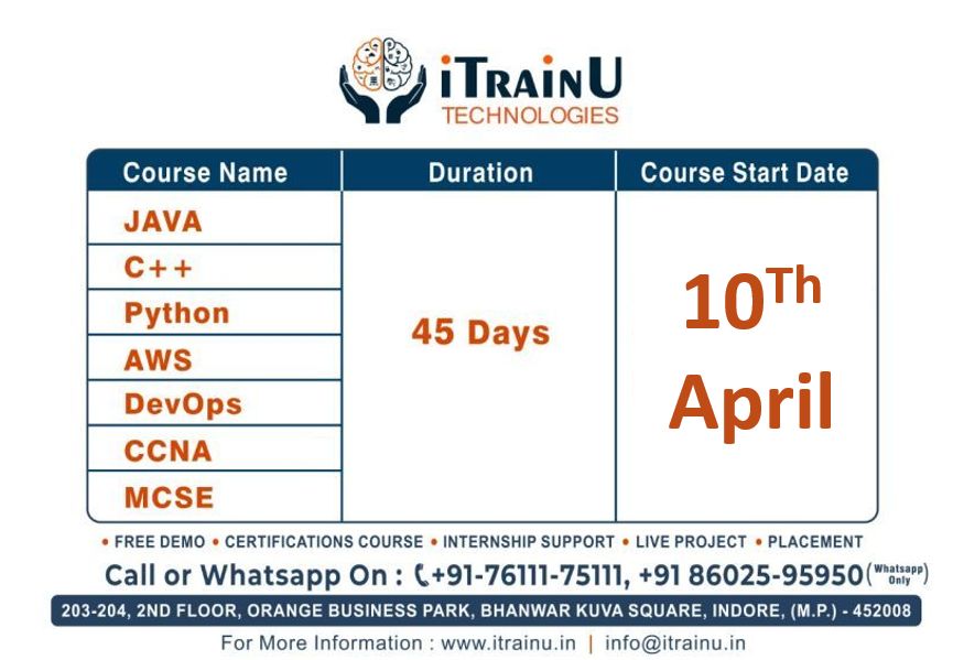 iTrainU Institute on LinkedIn: #ccna #ethicalhacking #course #aws # ... iTrainU Institute on LinkedIn: #ccna #ethicalhacking #course #aws # ...