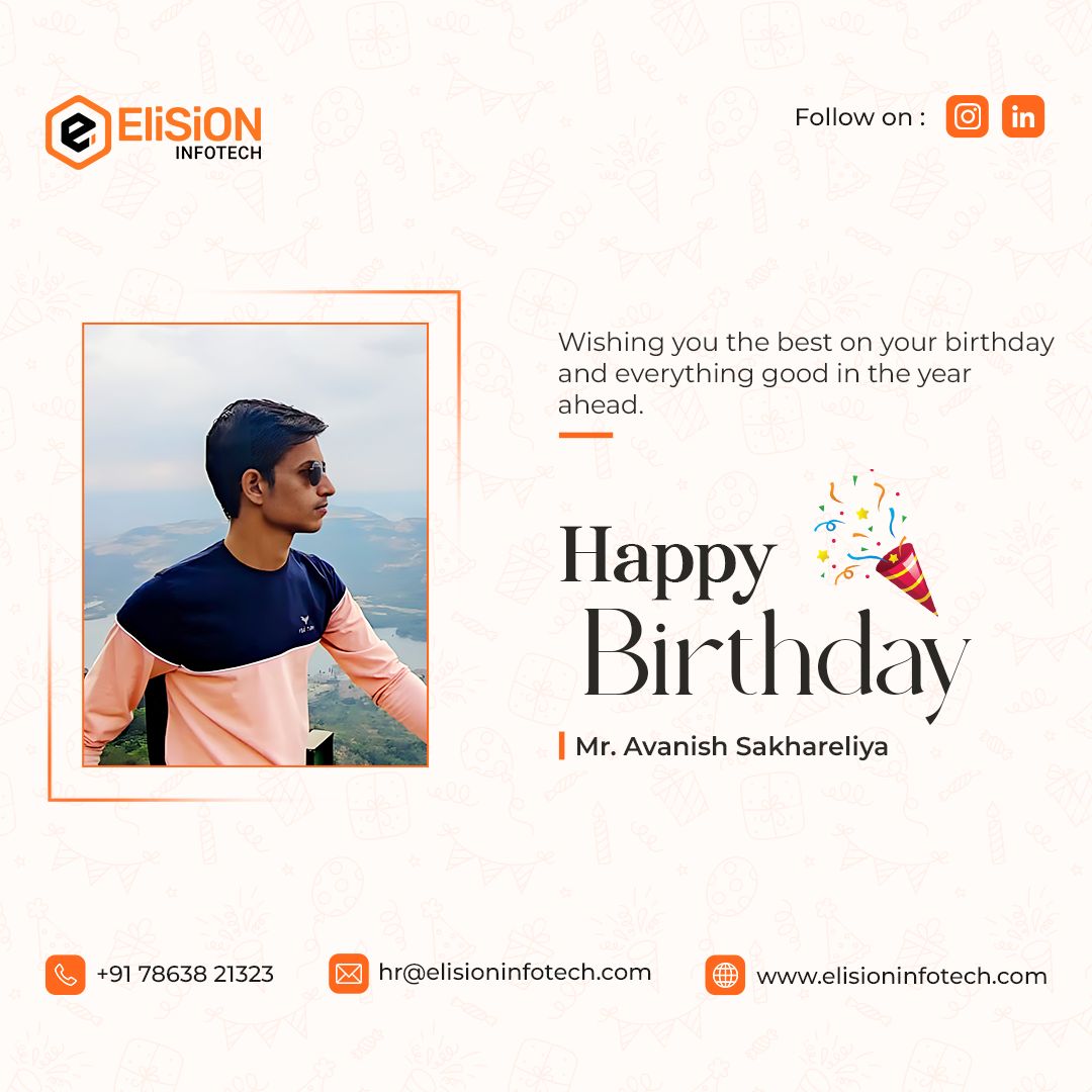 Elision Infotech on LinkedIn: #happiness #happybirthday #birthdaypost # ... Elision Infotech on LinkedIn: #happiness #happybirthday #birthdaypost # ...