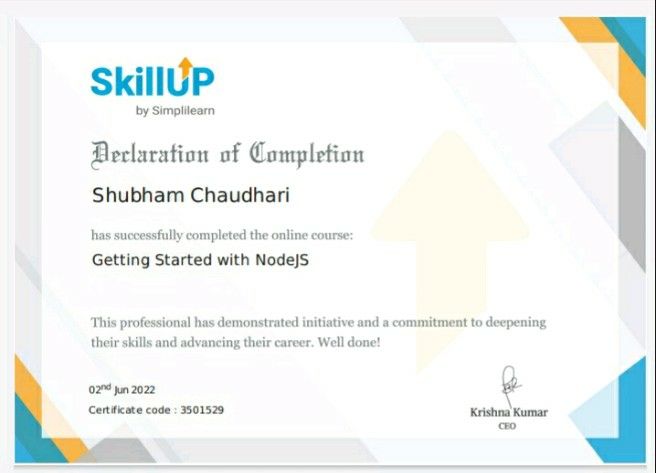 Shubham Chaudhari on LinkedIn: #fullstackdeveloper #reactjs #nodejs Shubham Chaudhari on LinkedIn: #fullstackdeveloper #reactjs #nodejs