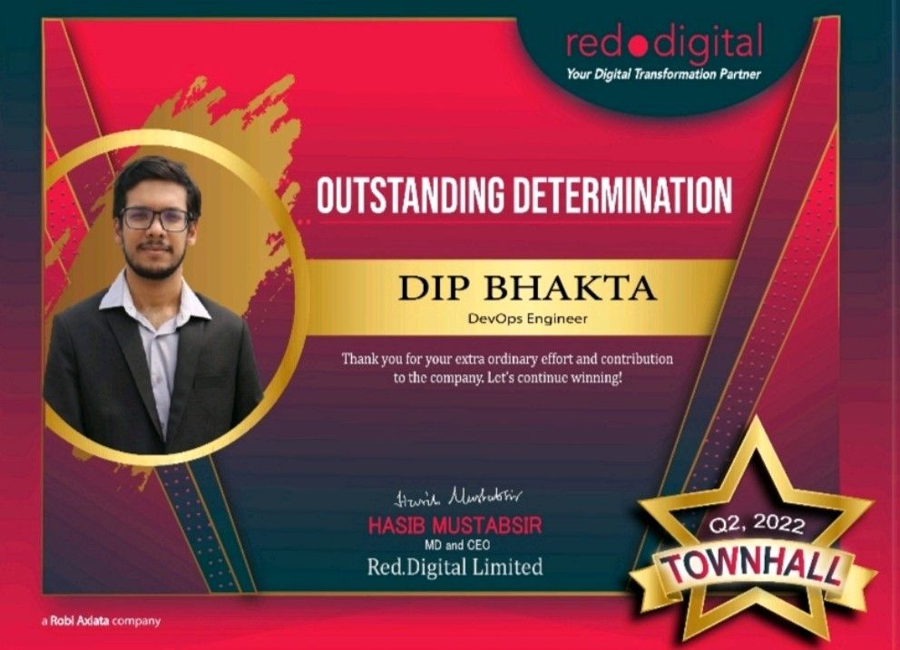 Dip Bhakta on LinkedIn: Today I have received star performer award for ... Dip Bhakta on LinkedIn: Today I have received star performer award for ...