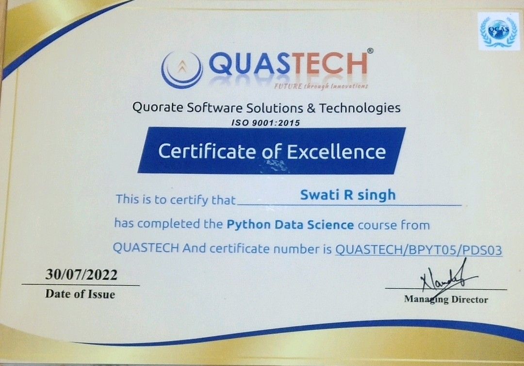 Swati Singh on LinkedIn: #datascience #thankyou #python #projects # ... Swati Singh on LinkedIn: #datascience #thankyou #python #projects # ...