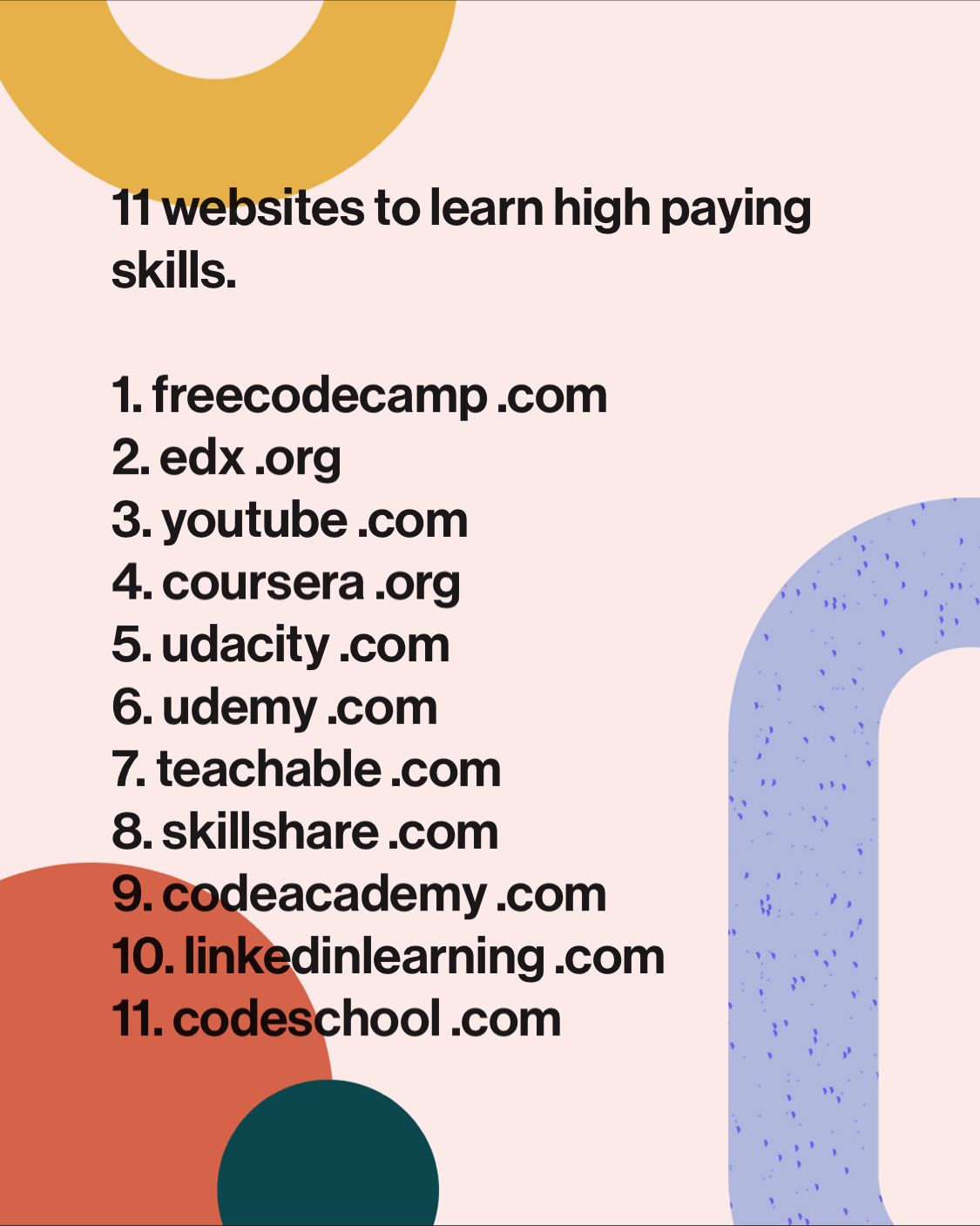 Arif Alam on LinkedIn: 11 Free websites to learn high paying skills in ... Arif Alam on LinkedIn: 11 Free websites to learn high paying skills in ...