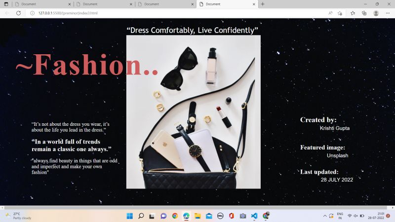 #webdevelopment #html5 #css #designing #fullstackdeveloper | Krishti Gupta #webdevelopment #html5 #css #designing #fullstackdeveloper | Krishti Gupta