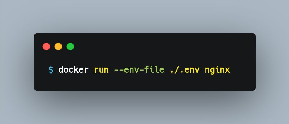 🐋 Docker tip It's hard to pass multiple environment variables through ... 🐋 Docker tip It's hard to pass multiple environment variables through ...