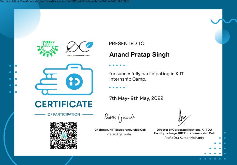 Anand Pratap Singh posted on LinkedIn Anand Pratap Singh posted on LinkedIn