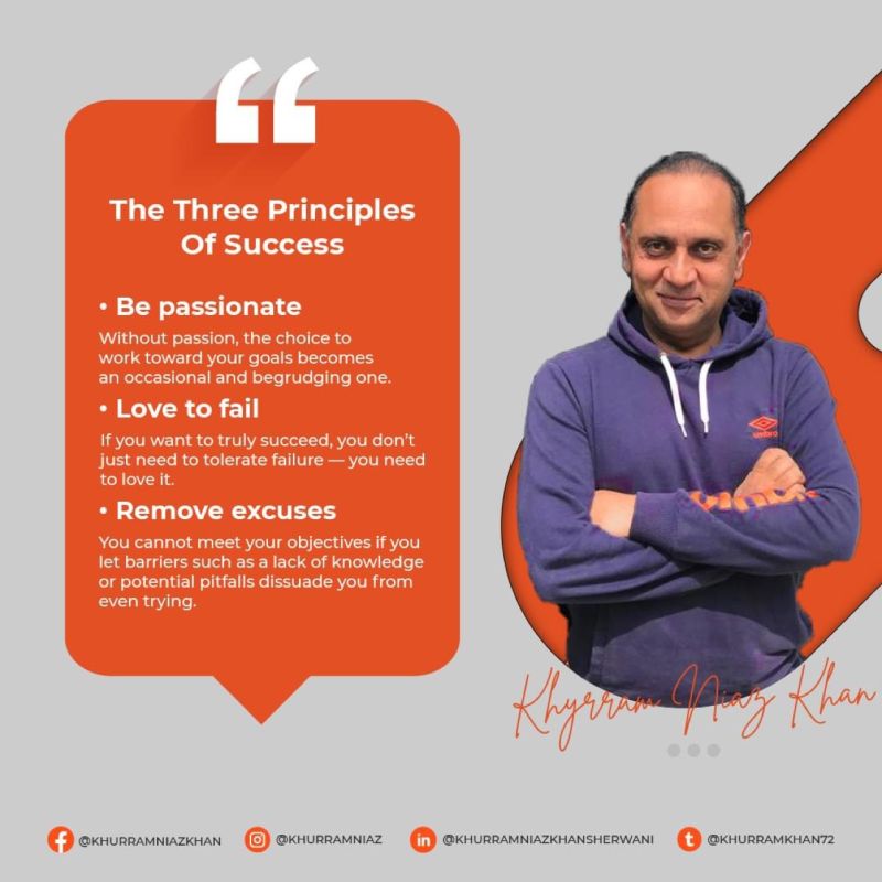 Khurram Niaz Khan Sherwani on LinkedIn: #success #principles #business ... Khurram Niaz Khan Sherwani on LinkedIn: #success #principles #business ...