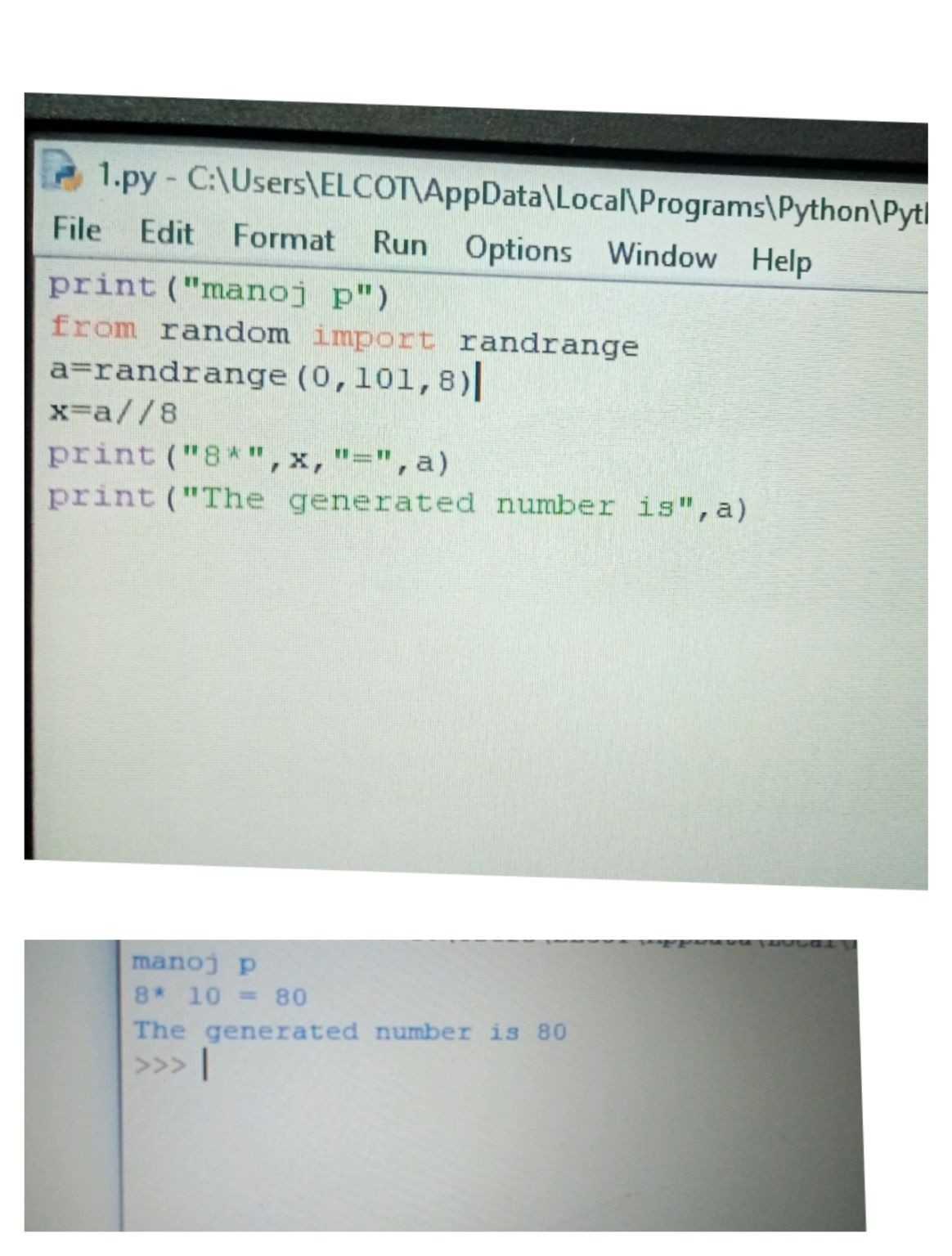 Manoj P on LinkedIn: #finally #project #python #pythonprogramming Manoj P on LinkedIn: #finally #project #python #pythonprogramming