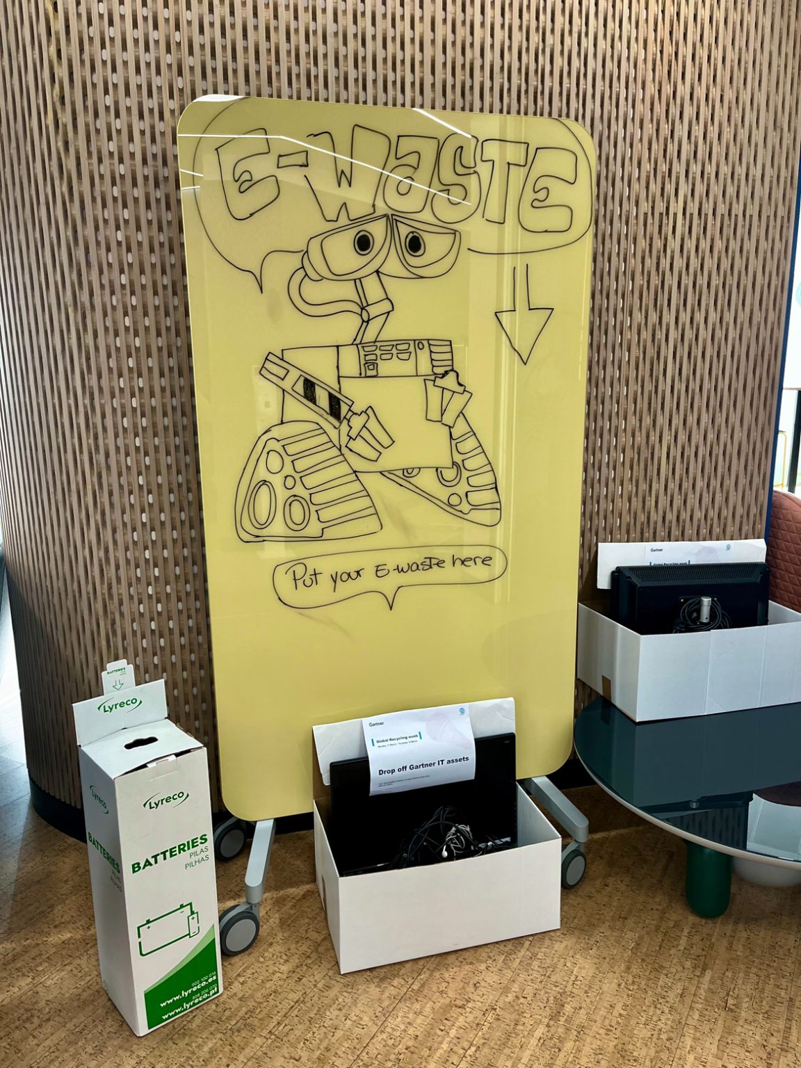 Today when I arrived at the office I was happily surprised by this ... Today when I arrived at the office I was happily surprised by this ...