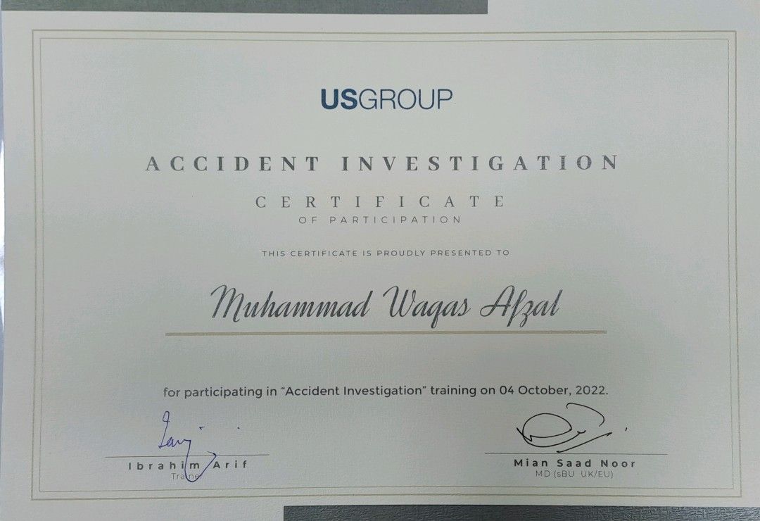 Muhammad Waqas Afzal on LinkedIn: Training session of Accident ... Muhammad Waqas Afzal on LinkedIn: Training session of Accident ...