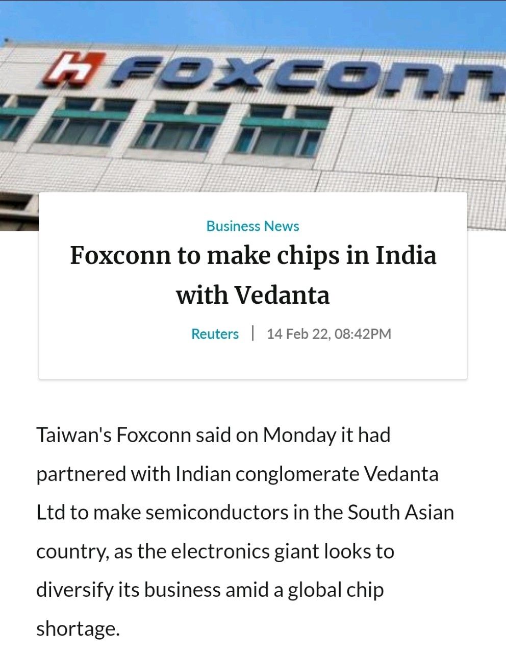 Pradeep Khannur on LinkedIn: Semiconductor Fab in India. Foxconn and ... Pradeep Khannur on LinkedIn: Semiconductor Fab in India. Foxconn and ...