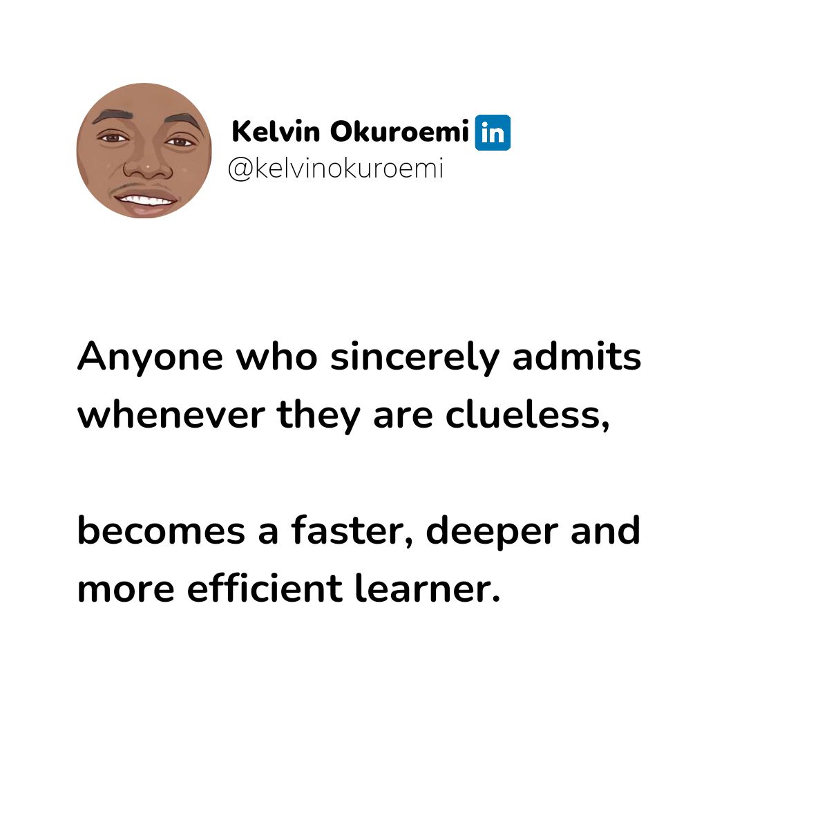#learning #kaizen | Kelvin Okuroemi #learning #kaizen | Kelvin Okuroemi