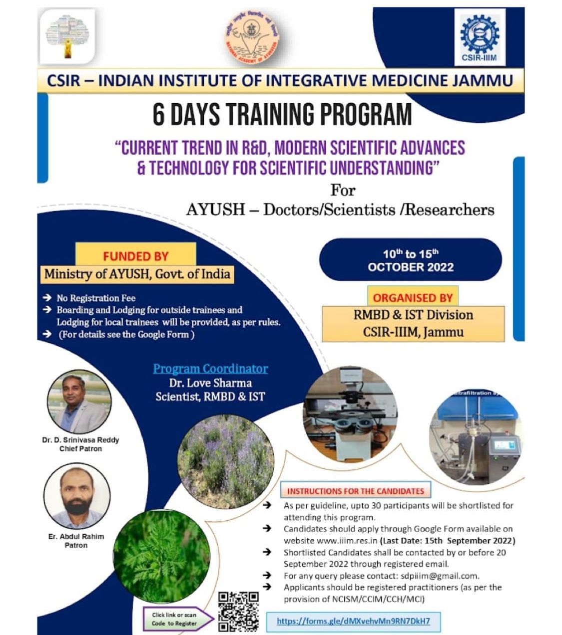 CSIR-Indian Institute of Integrative Medicine (CSIR-IIIM) on LinkedIn ... CSIR-Indian Institute of Integrative Medicine (CSIR-IIIM) on LinkedIn ...