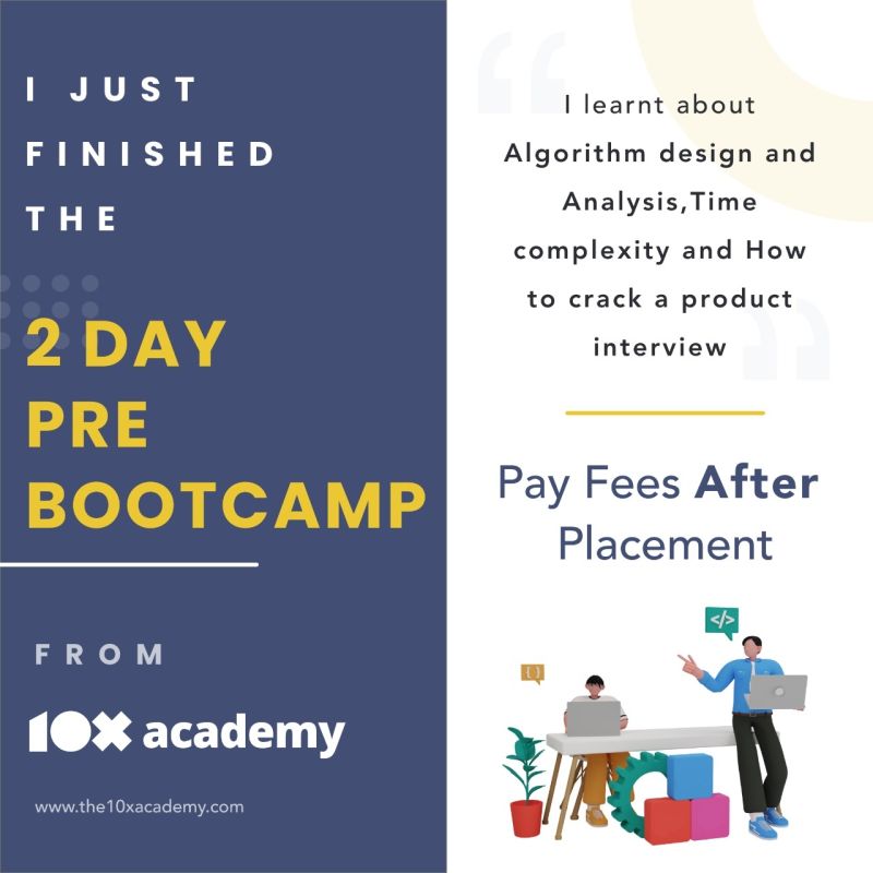 Saurabh Rajpoot on LinkedIn: The 10x Academy Saurabh Rajpoot on LinkedIn: The 10x Academy