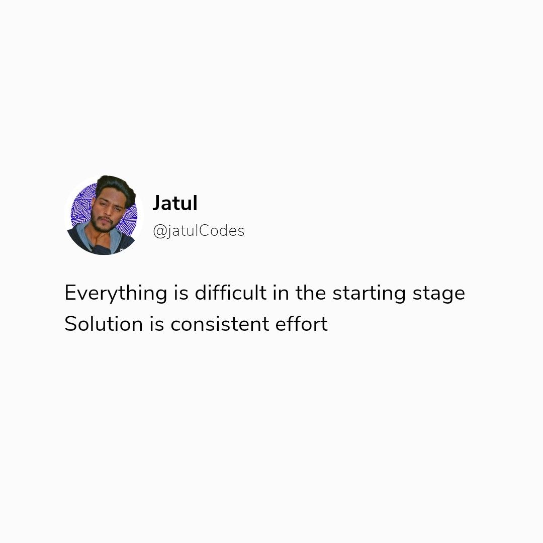 Jatul Kumar on LinkedIn: #quotes Jatul Kumar on LinkedIn: #quotes