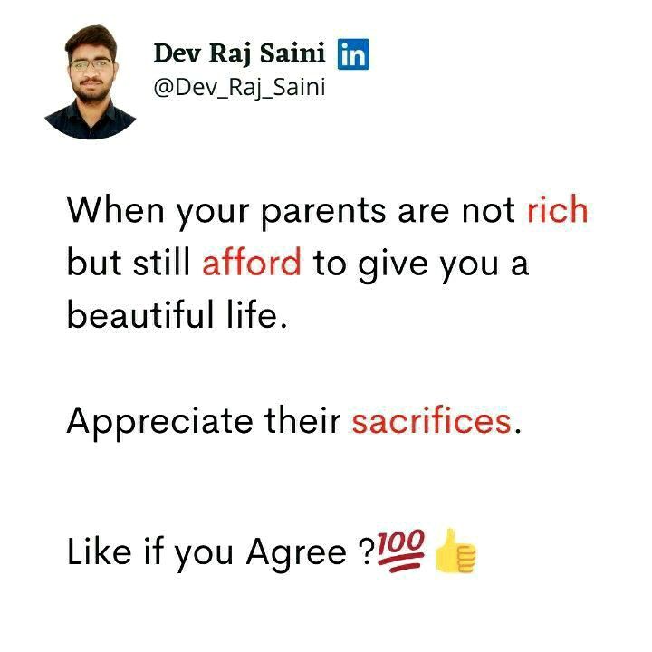 Dev Raj Saini on LinkedIn: #parents #sacrifice #respect #love # ... Dev Raj Saini on LinkedIn: #parents #sacrifice #respect #love # ...
