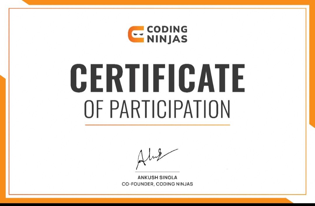 Hello connections Sharing my certificate of participation in CODE ... Hello connections Sharing my certificate of participation in CODE ...