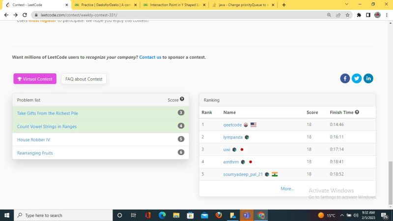 Ritik Kumar on LinkedIn: #leetcode #coding #problemsolving Ritik Kumar on LinkedIn: #leetcode #coding #problemsolving