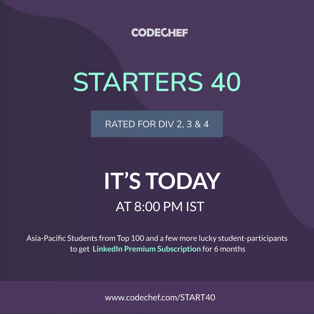 #codechef #coding #dsa | CodeChef #codechef #coding #dsa | CodeChef