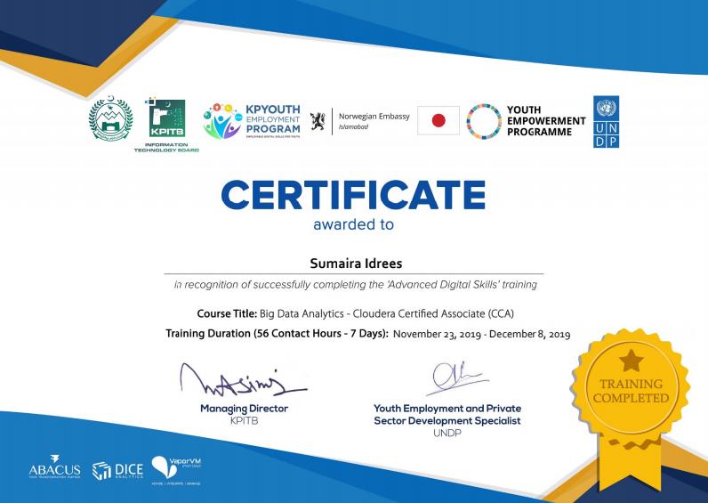 Sumaira . on LinkedIn: #learning #bigdata #dataanalytics #cloudera Sumaira . on LinkedIn: #learning #bigdata #dataanalytics #cloudera