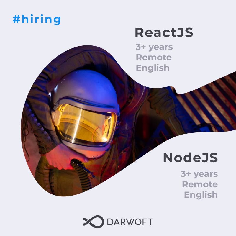 Sumate a Darwoft on LinkedIn: #hiring #reactjs #nodejs #darwoft # ... Sumate a Darwoft on LinkedIn: #hiring #reactjs #nodejs #darwoft # ...