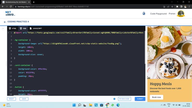 Penugonda Pranav on LinkedIn: #coding #1hourofcode #html #css # ... Penugonda Pranav on LinkedIn: #coding #1hourofcode #html #css # ...