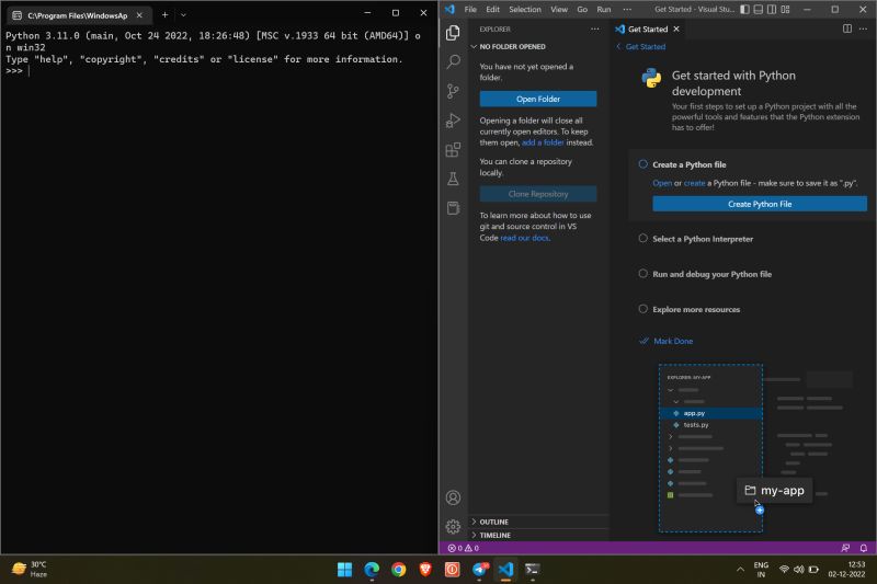 paramesh dadi on LinkedIn: Task 1 install python and vs code PythonLife ... paramesh dadi on LinkedIn: Task 1 install python and vs code PythonLife ...