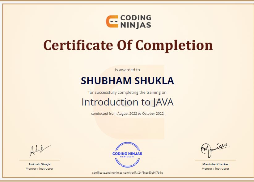 Shubham Shukla on LinkedIn: #java #coding Shubham Shukla on LinkedIn: #java #coding