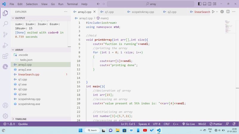 Ankur Sharma on LinkedIn: #datastructures #algorithms #array #day4 # ... Ankur Sharma on LinkedIn: #datastructures #algorithms #array #day4 # ...