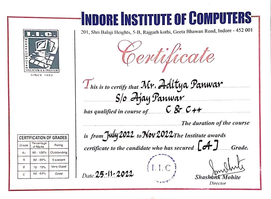 Aditya Panwar on LinkedIn: #c #c Aditya Panwar on LinkedIn: #c #c