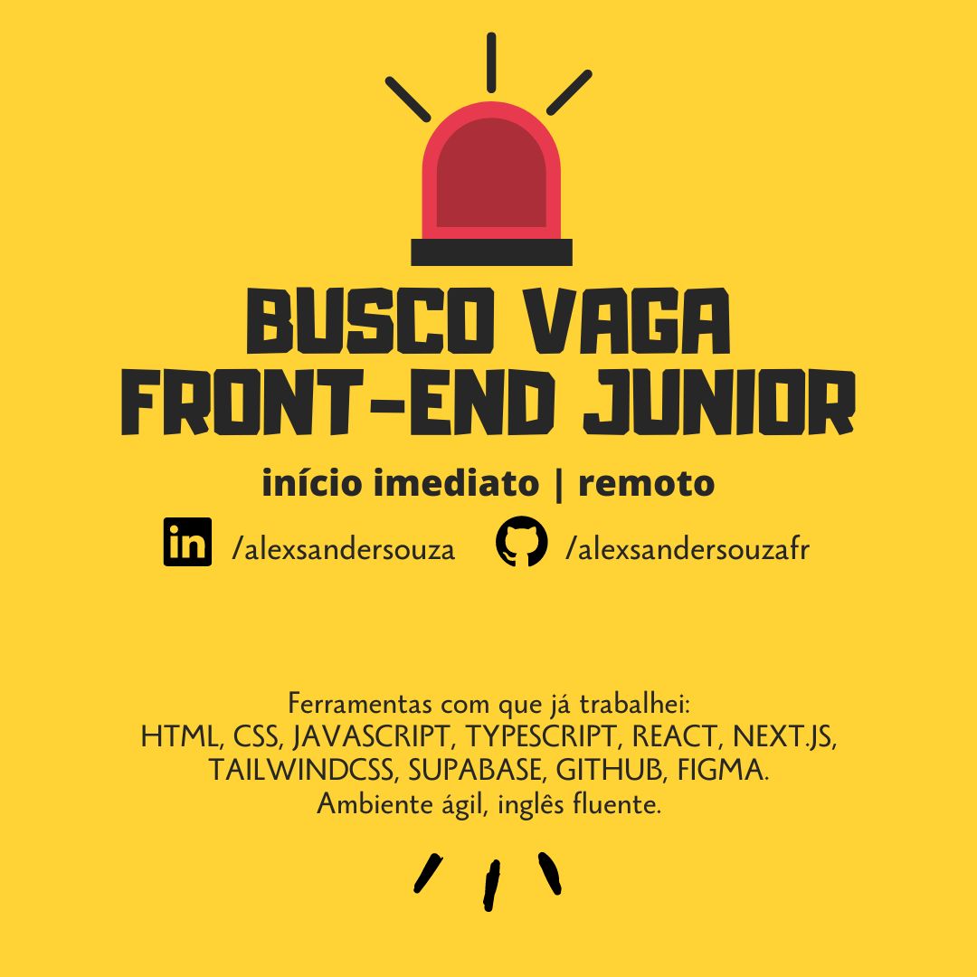 Alexsander Souza no LinkedIn: #nextjs #react #tailwindcss #typescript # ... Alexsander Souza no LinkedIn: #nextjs #react #tailwindcss #typescript # ...