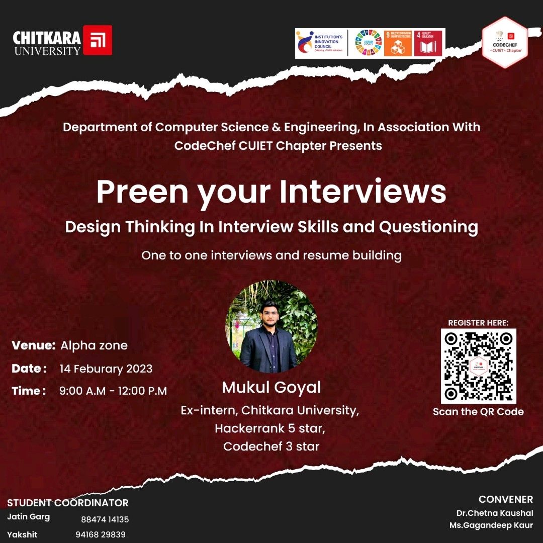 CodeChef_CUIET on LinkedIn: #codechef #hackerrank #opportunity #job # ... CodeChef_CUIET on LinkedIn: #codechef #hackerrank #opportunity #job # ...
