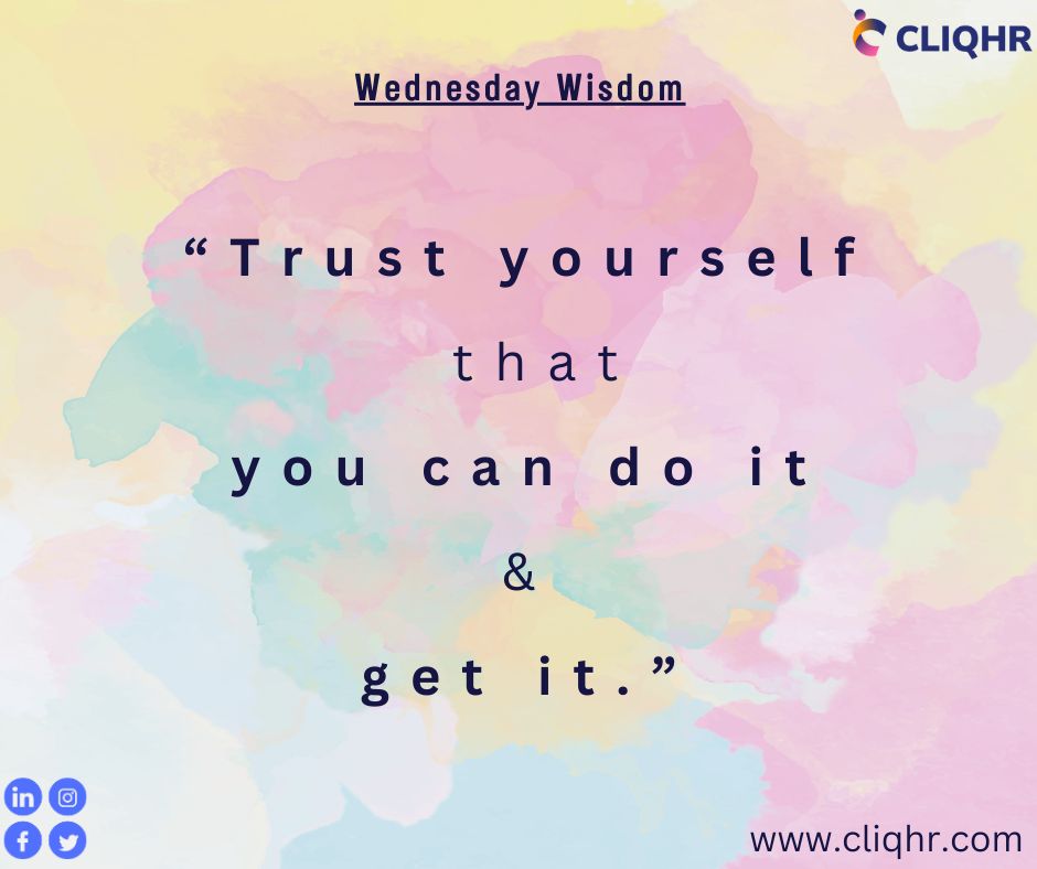 CLIQHR Recruitment Services on LinkedIn: #cliqhr #wednesdaymotivation # ... CLIQHR Recruitment Services on LinkedIn: #cliqhr #wednesdaymotivation # ...