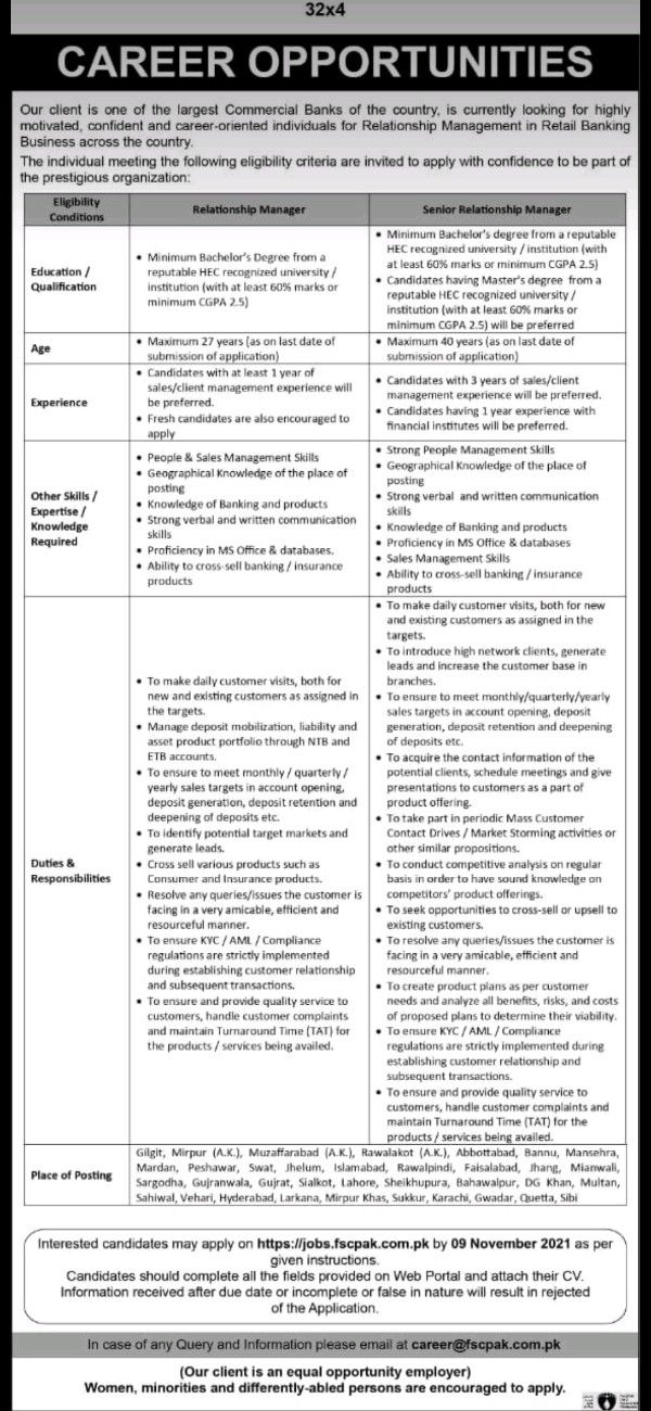 MUHAMMAD ZEESHAN QURESHI on LinkedIn: #opportunities MUHAMMAD ZEESHAN QURESHI on LinkedIn: #opportunities