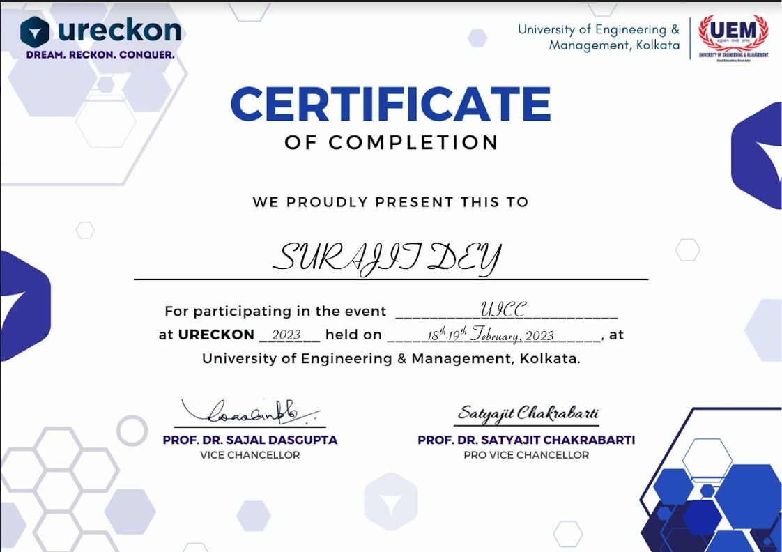 Surajit Dey on LinkedIn: #coding #ureckon Surajit Dey on LinkedIn: #coding #ureckon